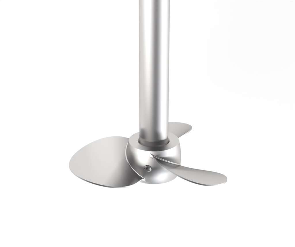 1.5 HP Air Direct Drive, Plate Mount Mixer | IMC Mixers