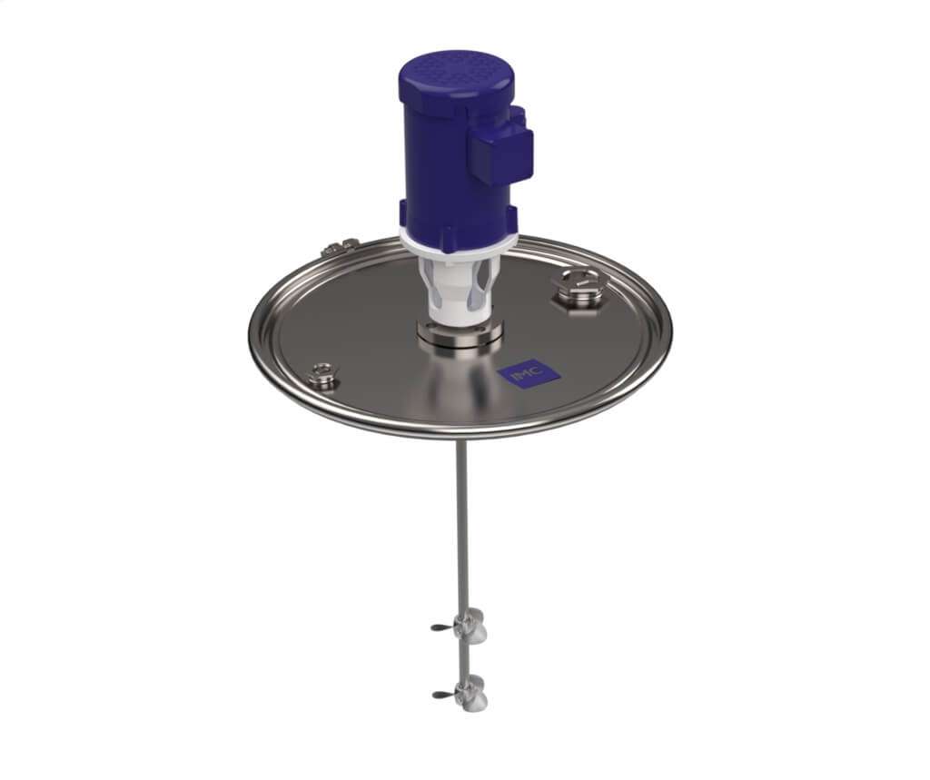 1 HP Direct Drive Drum Lid Mixer | IMC Mixers