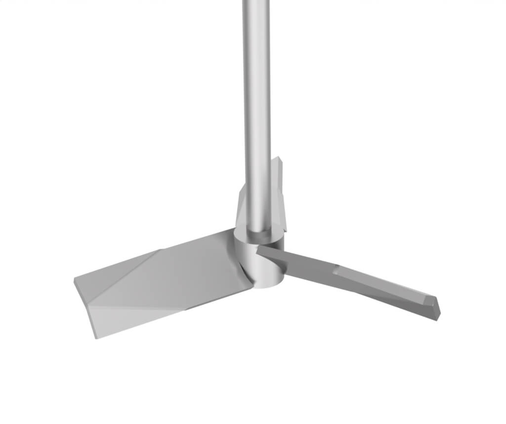 2 HP Variable Speed Direct Drive, Plate Mount Mixer | IMC Mixers