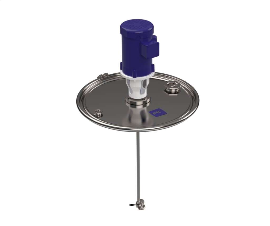 3/4 HP XP Direct Drive Drum Lid Mixer - IMC Mixers